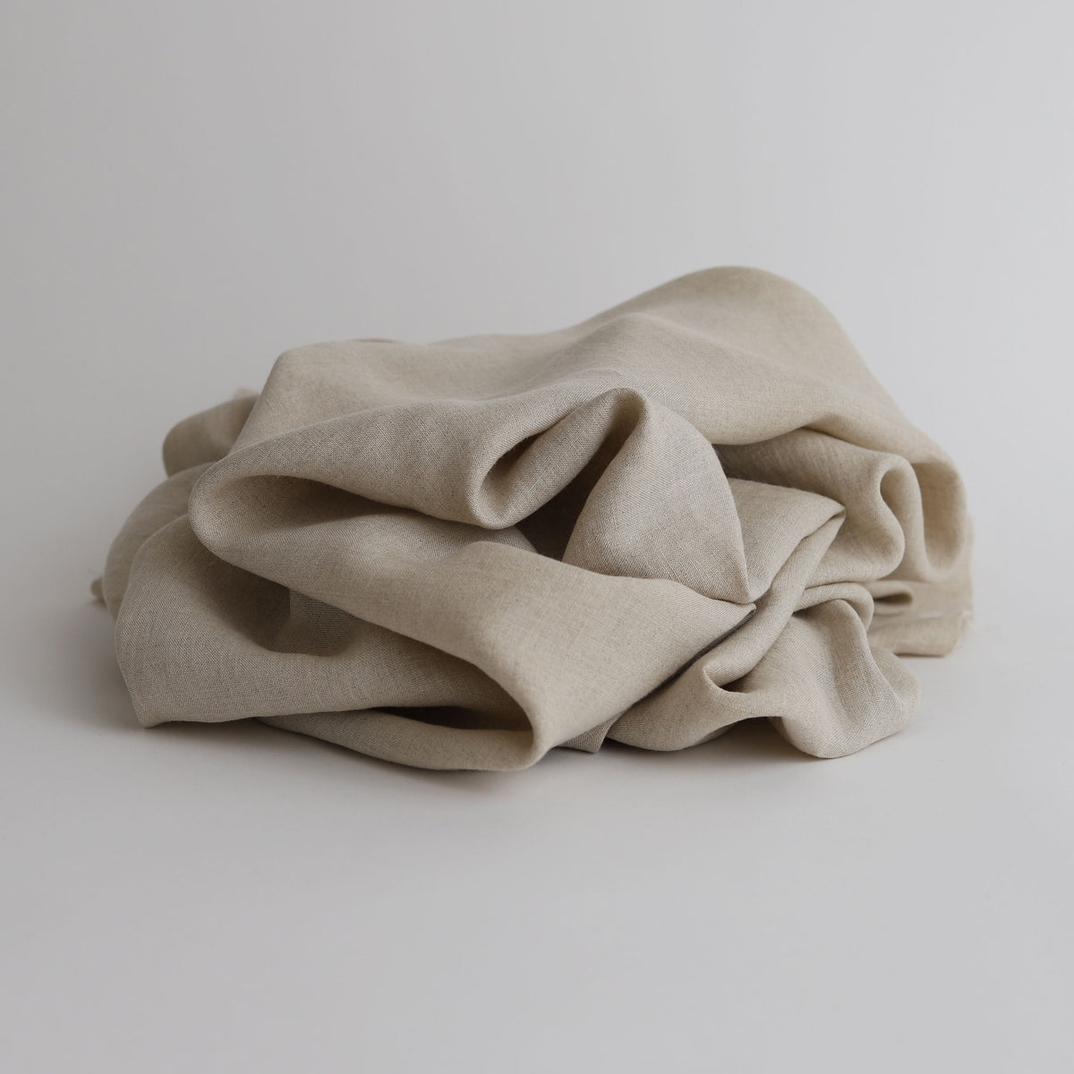 בד פשתן מכובס Pure Flax - Lightweight Washed Linen – FiberFeels